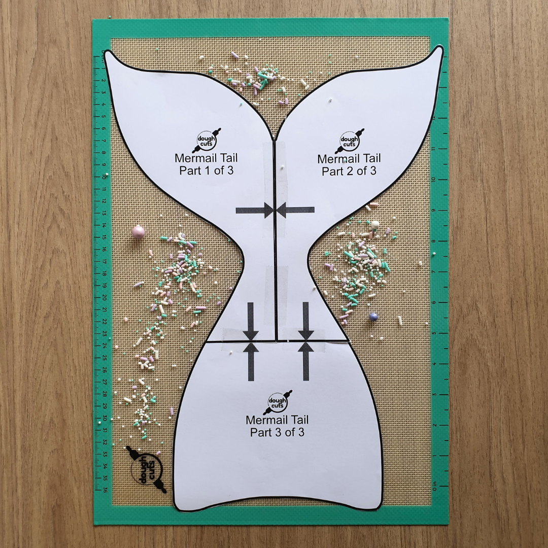 Mermaid Tail Template