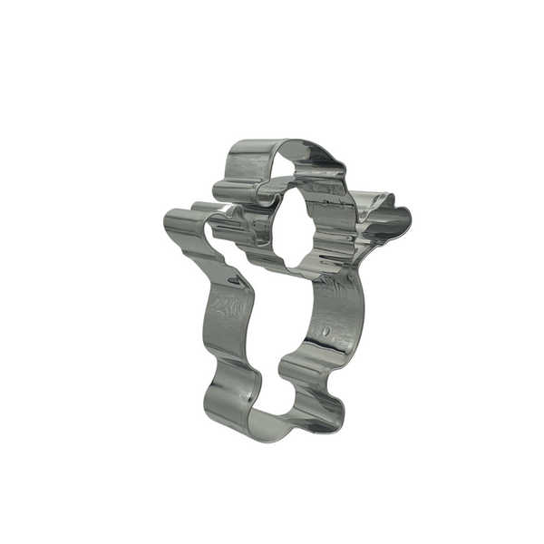 Santa Claus With Internal Detailing 8cm Cookie Cutter - DoughCuts